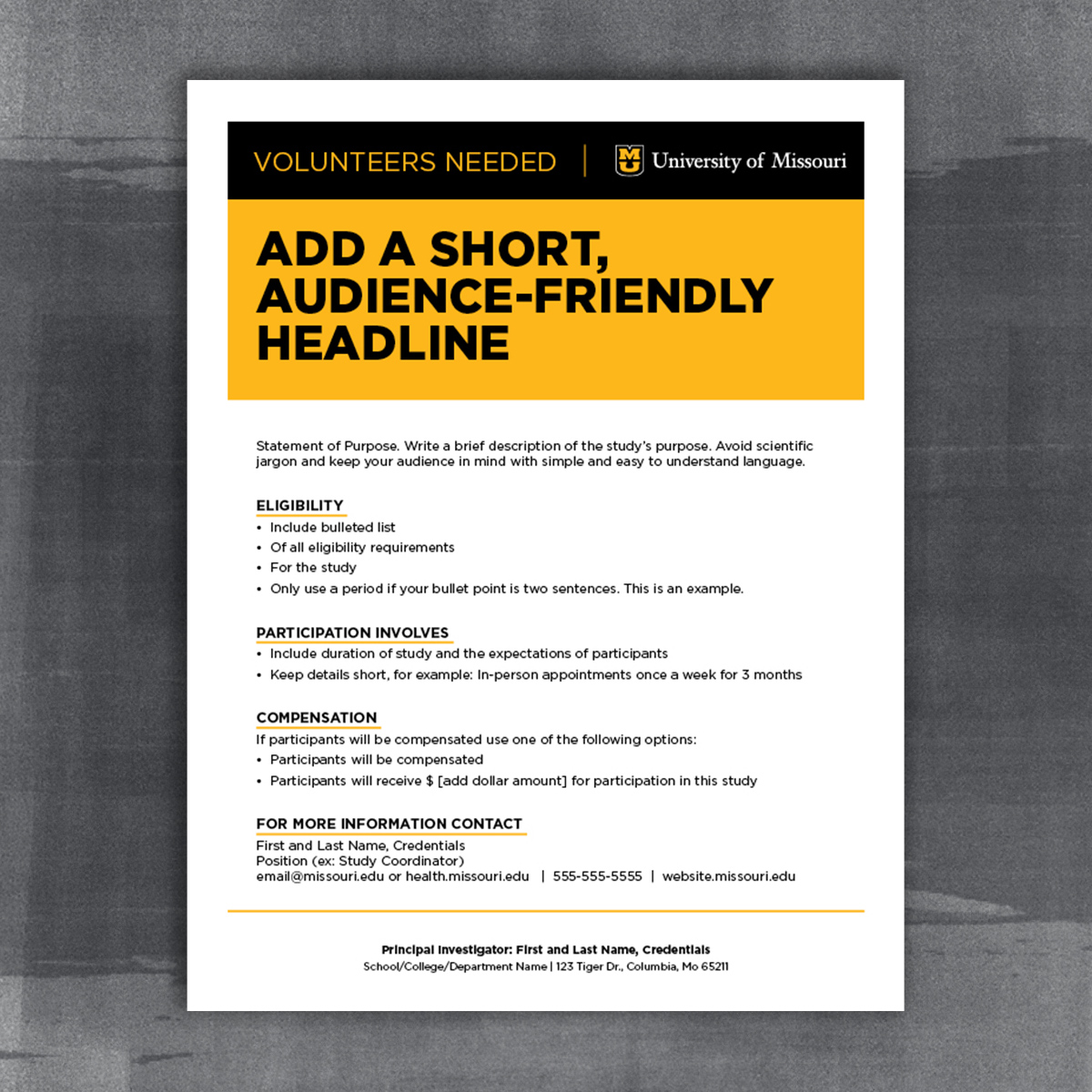 Research Study Guidelines - Brand Guidelines