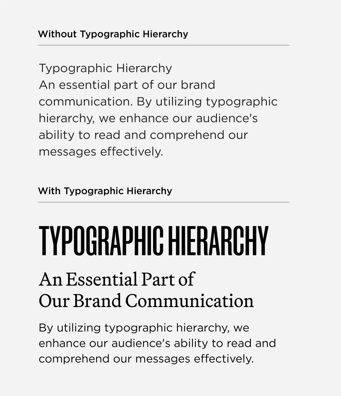 Typography - Brand Guidelines